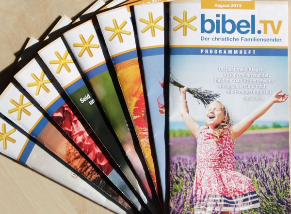 Jetzt das Bibel TV Programmheft gratis anfordern | Bibel TV